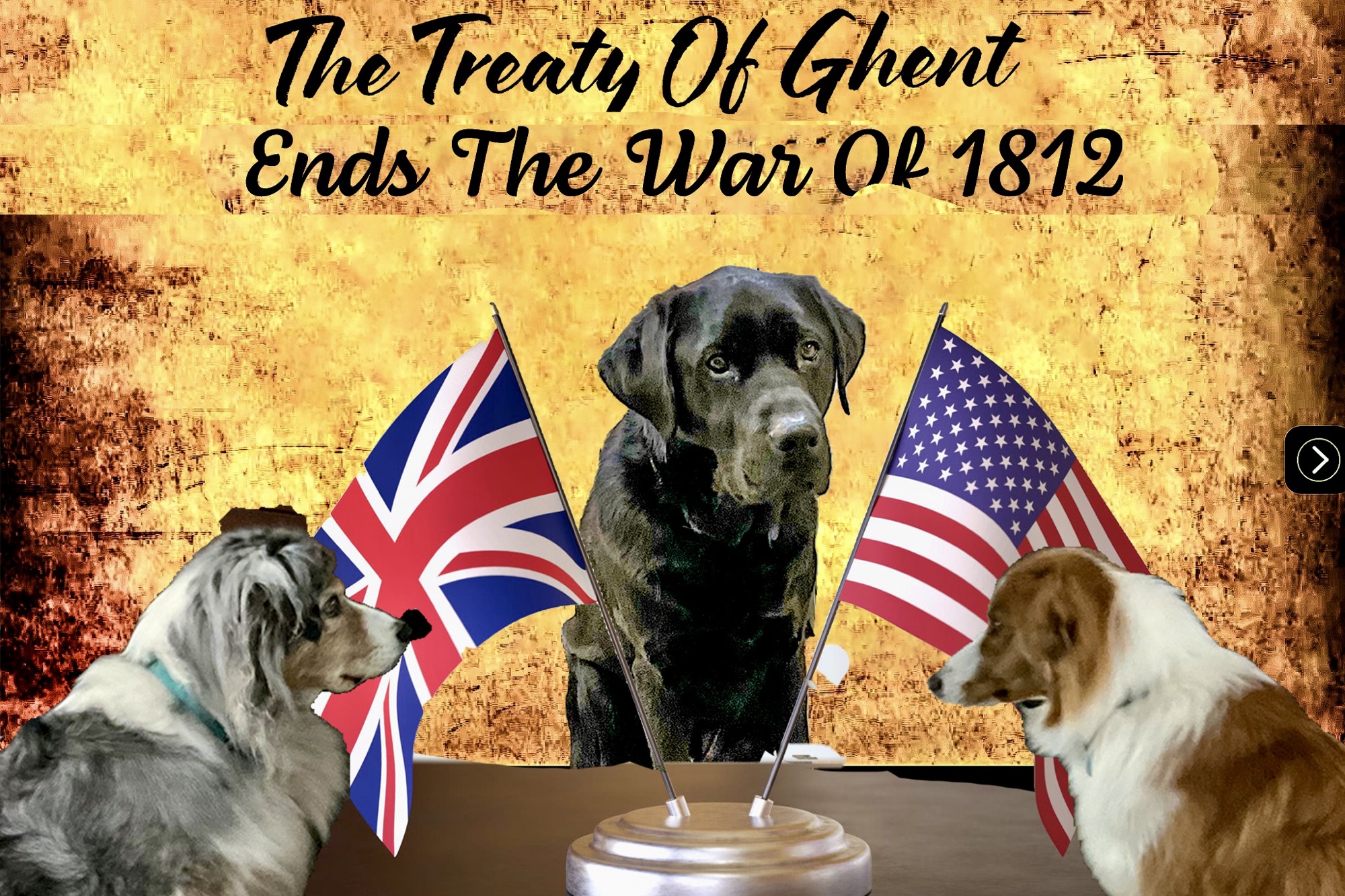 The Treaty Of Ghent – February 17. 1815 – ends war between Britain and ...